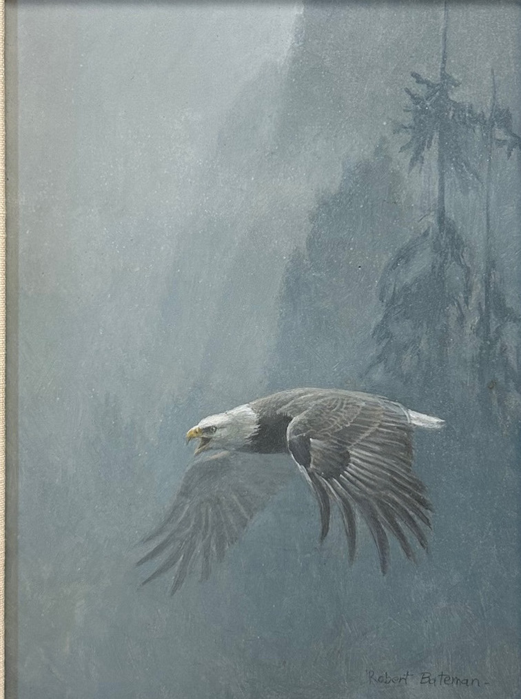 Art Country Canada ROBERT BATEMAN Original Painting In Flight - Red ...