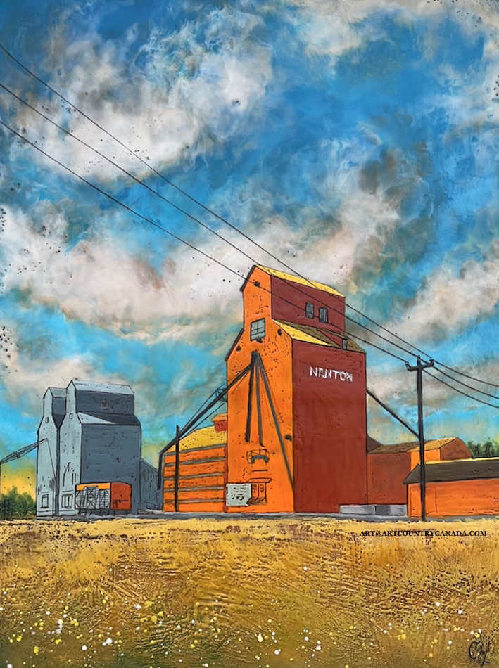 Cynthia Makara - Art Country Canada - Original Encaustic Paintings