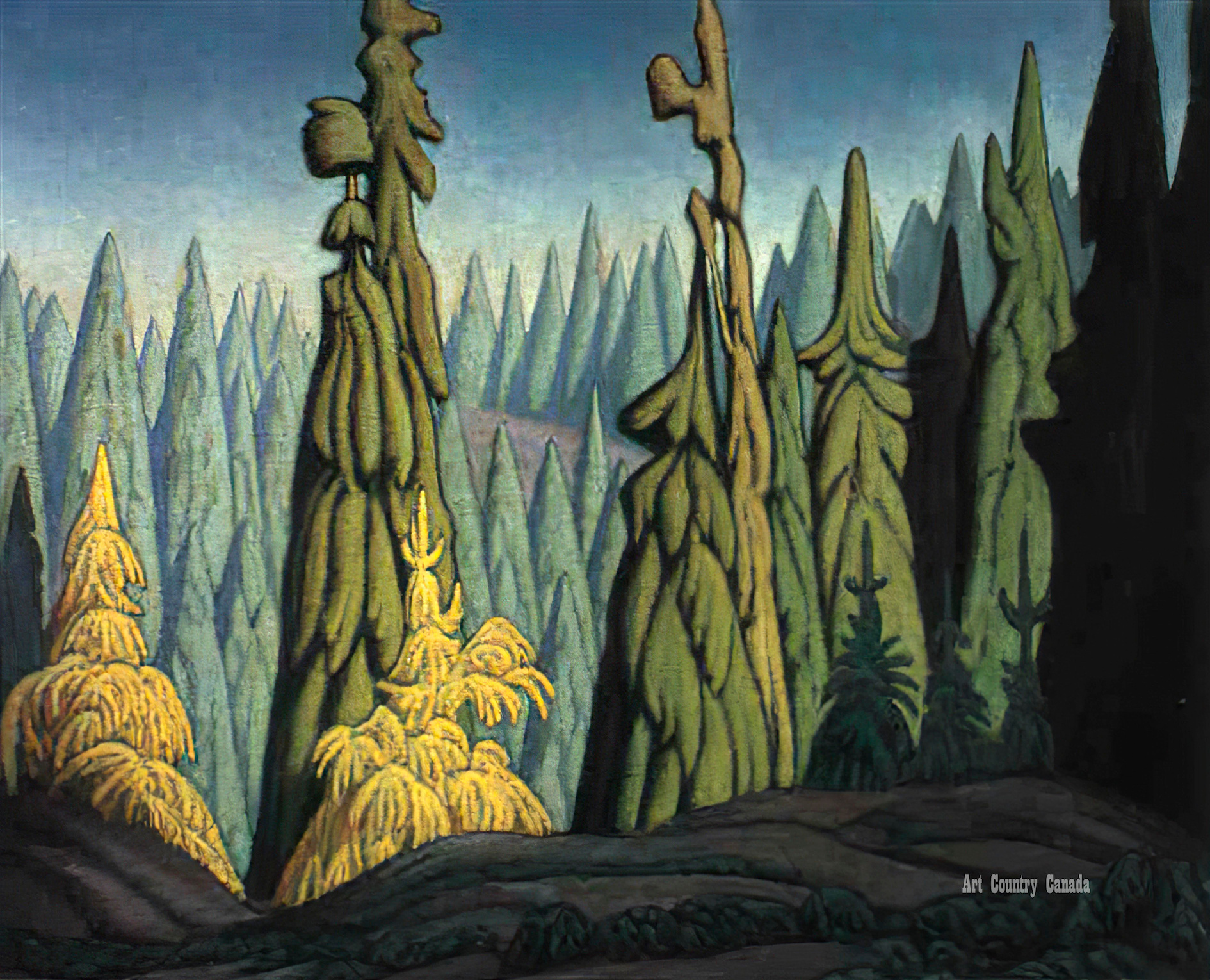 Art Country Canada Group of Seven LAWREN HARRIS